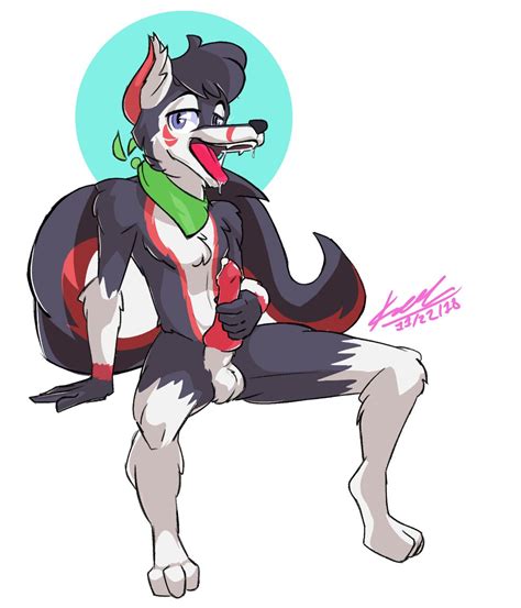 Rule 34 Anthro Astro The Wolf Balls Bandana Bodily Fluids Canid