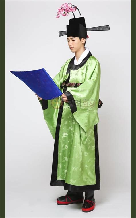 어사화 일명 장원급제 모자 Hanbok Academic Dress Fashion