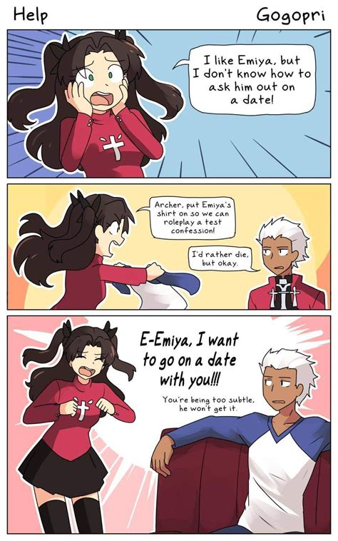 The Faker The Tsundere And The Dog Archer X Rin X Lancer One Shots