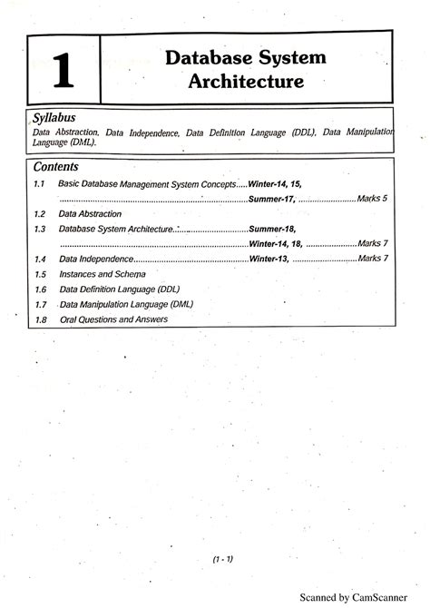 Dbms Ch 1 1 Best To Study Design And Analysis Of Algorithms Studocu