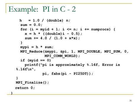 Ppt Pds Lectures 6 And 7 An Introduction To Mpi Powerpoint Presentation