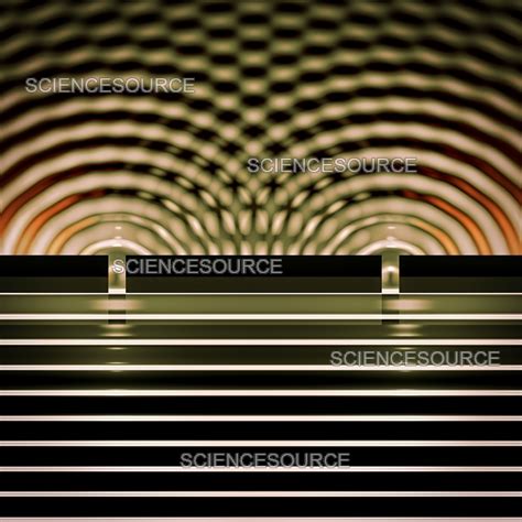 Double Slit Experiment Illustration Stock Image Science Source Images