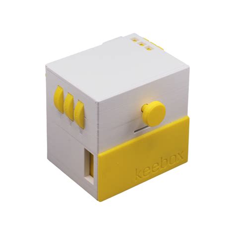 Keebox Yellow Boîte à énigmes Escape Room Dans Une Boîte Niveau 4