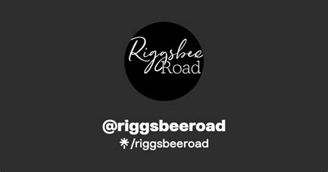 Riggsbeeroad Instagram Facebook Tiktok Linktree