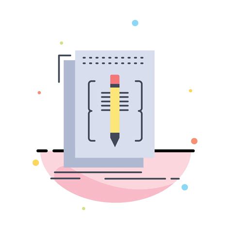 Code Edit Editor Language Program Flat Color Icon Vector 13120124 Vector Art At Vecteezy