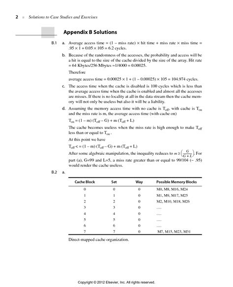 SOLUTION 248356827 Appendix B Solution Studypool