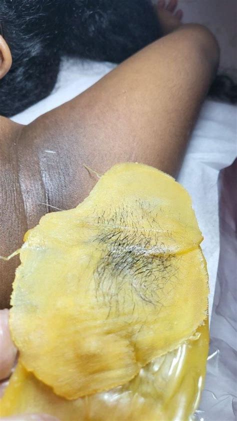 Waxing Doesnt Have To Be Painful Hard Wax Sticks To Hair Follicles