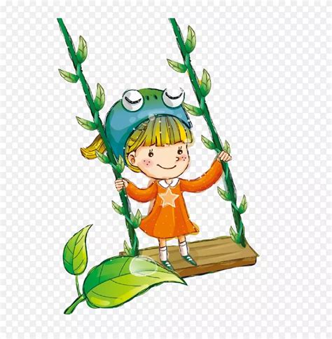 荡秋千的小朋友png图片素材下载图片编号yzdjjway 免抠素材网