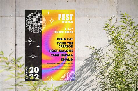fest festiwal redesigned on Behance