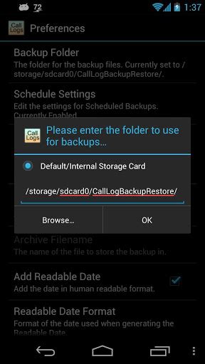 Backup And Restore Android Call Logs Dialed Received Missed GeekOmad