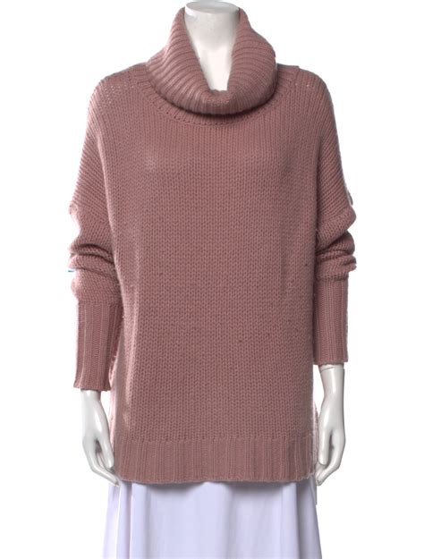 Naked Cashmere Cashmere Cowl Neck Sweater Pink Knitwear Clothing WNKDC The RealReal