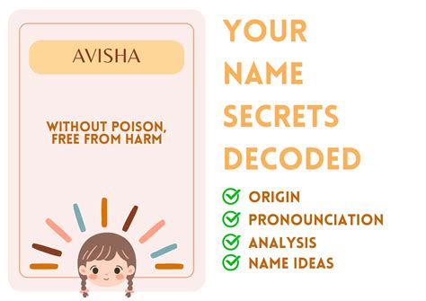 Avisha Hindu Girl Name Meaning And Pronunciation
