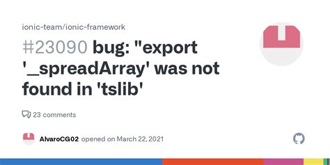 Bug Export Spreadarray Was Not Found In Tslib Issue