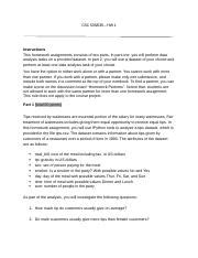 Hw1 1 Docx CSC 535 635 HW 1 Instructions This Homework Assignments