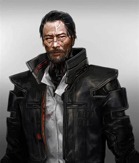 Cyberpunk 2077 Goro Takemura Coat Leatherstylo