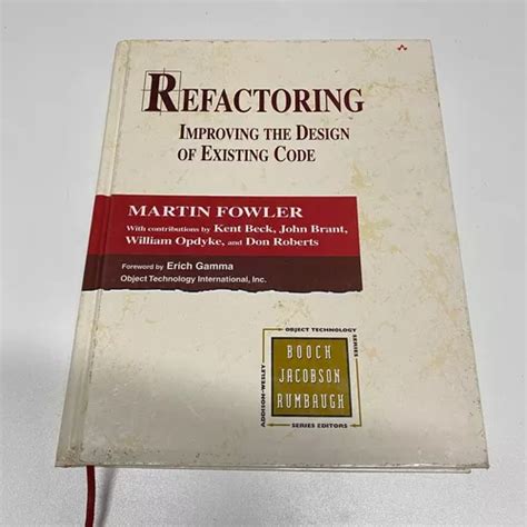 livro refatoração aperfeiçoando o design de códigos existentes martin