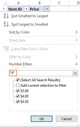 Excel Wildcard Find And Replace Filter Use In Formulas With Text And Numbers