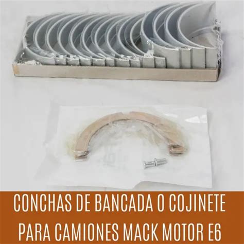 Conchas De Bancada Mack E6 2 Y 4 Válvulas Mercadolibre