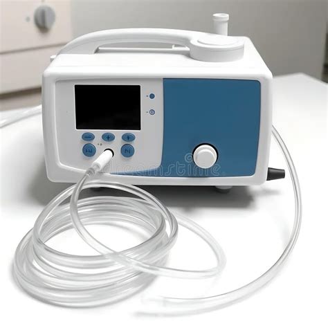A Handheld Doppler Fetal Monitor With A Small Screen Placed On A White