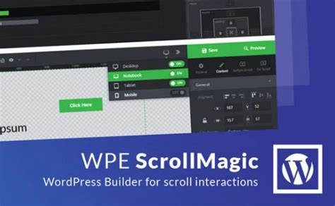 wpe scrollmagic scrolly wordpress builder for scroll interactions 2