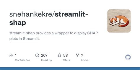 Github Snehankekrestreamlit Shap Streamlit Shap Provides A Wrapper