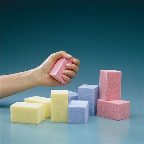Rolyan R Lite Resistive Foam Blocks Aged Care Store