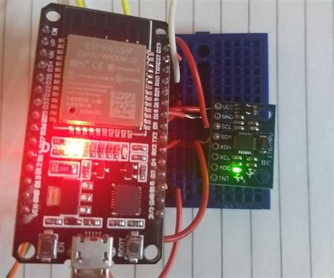 Mpu6050 Gyro Sensor Interfacing With Esp32 Board 52 Off