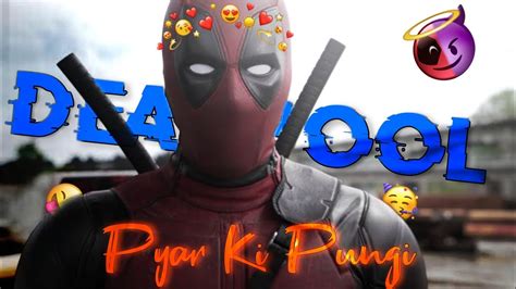 Pyar Ki Pungi Deadpool Edit Ryan Reynolds Edit Youtube
