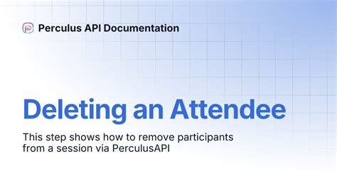deleting an attendee groups api documentation