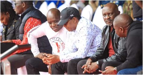 Photos Of Dennis Itumbi Chatting With Ps Karanja Kibicho Ignite Debate
