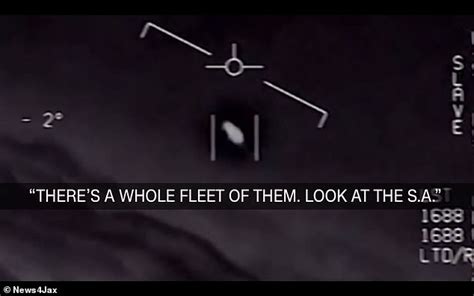 Navy Releases Incredible Footage Of UFO Tearing Through The Sky Daily