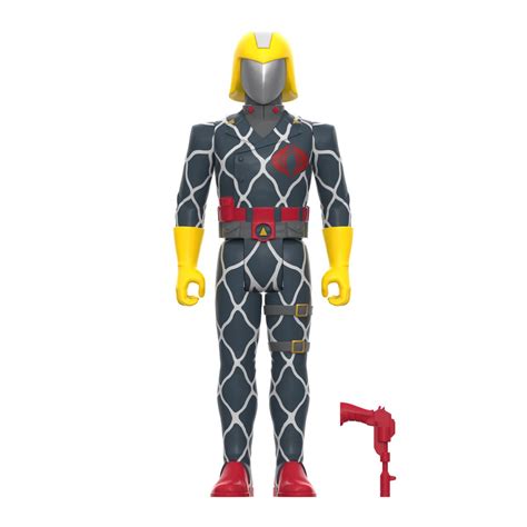 G I Joe Python Patrol Cobra Commander 3 3 4 Inch ReAction Figure
