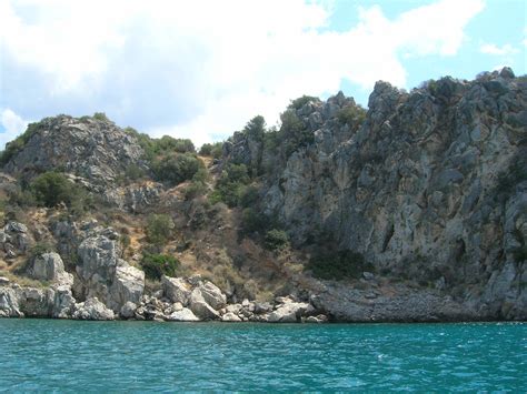 Rocks Of Ancient Asini Photo From Assini In Argolida
