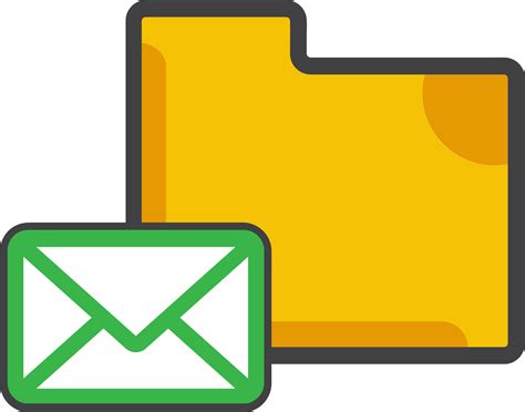 message folder icon 15437074 png