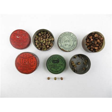 Assorted Primers And Percussion Caps Lot