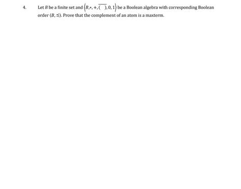 solved discrete math let b be a finite set and 〈𝐵 ∗