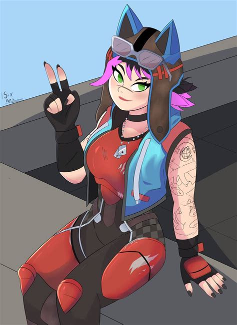 Renegade Lynx Fortnite By Isixart On Deviantart