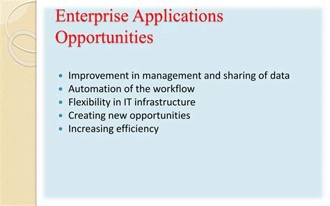Enterprise And Applications Definition Types Challenges