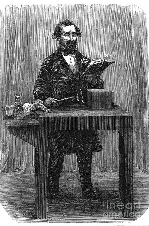 Charles Dickens 1812 70 English Drawing By Print Collector Fine Art