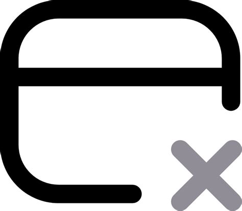Credit Card Delete Icon Download For Free Iconduck