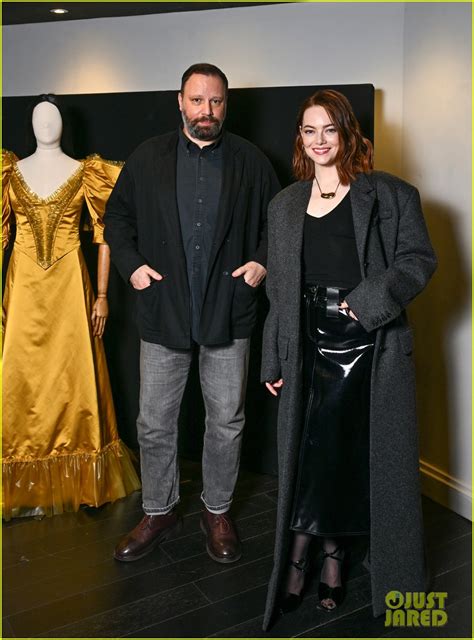 Emma Stone Joins Yorgos Lanthimos At Poor Things Special Screening In