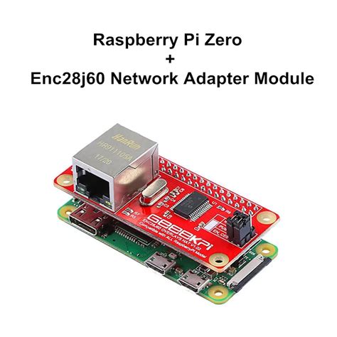Raspberry Adapter Raspberry Pi Zero With Enc28j60 Network Adapter