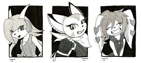 Inktober 2016 5 6 7 The Trio Freedom Planet — Weasyl