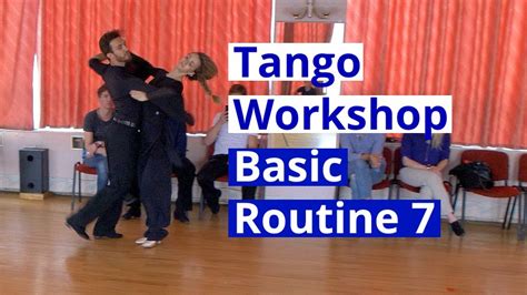 Tango Basic Routines Workshop Demo By Edgars Linis Eliza Ancane Tanzen Lernen Tanzen