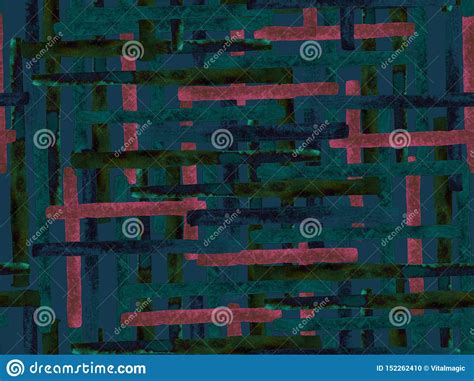 Mod Le Sans Couture De Bauhaus Illustration Stock Illustration Du