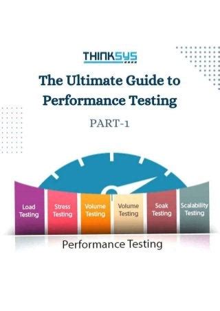 Ultimate Guide To Performance Testing Pptx