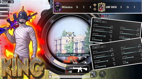 Bgmi Sensitivity Code Today Bgmi 4 Finger Control Code Bgmi Magnet Spray Sensitivity Youtube