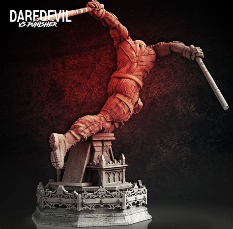 Daredevil 3d Printing Model Stl