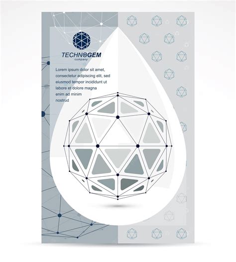 Premium Vector Computer Technologies Creative Advertisement Brochure Vector Abstract Black