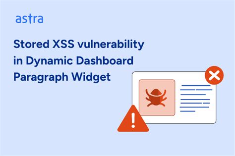 Stored Xss Vulnerability In Dynamic Dashboard Paragraph Widget Astra Security Blog